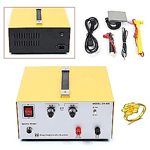 DONNGYZ Automatic CNC Handheld Laser Spot Welder Laser Jewelry Welder Gold Tool Welding Machine for Ring Necklace 400W(US Stock)