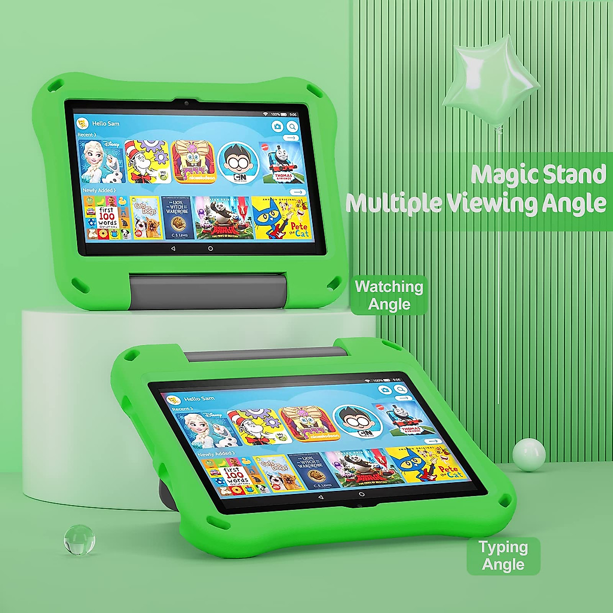 Tablet 8 in Cases for Kids 2020/2022, Ubearkk Lightweight Shockproof Protective Back Cover (not for ipad 8, ipad 12th/10th generation)