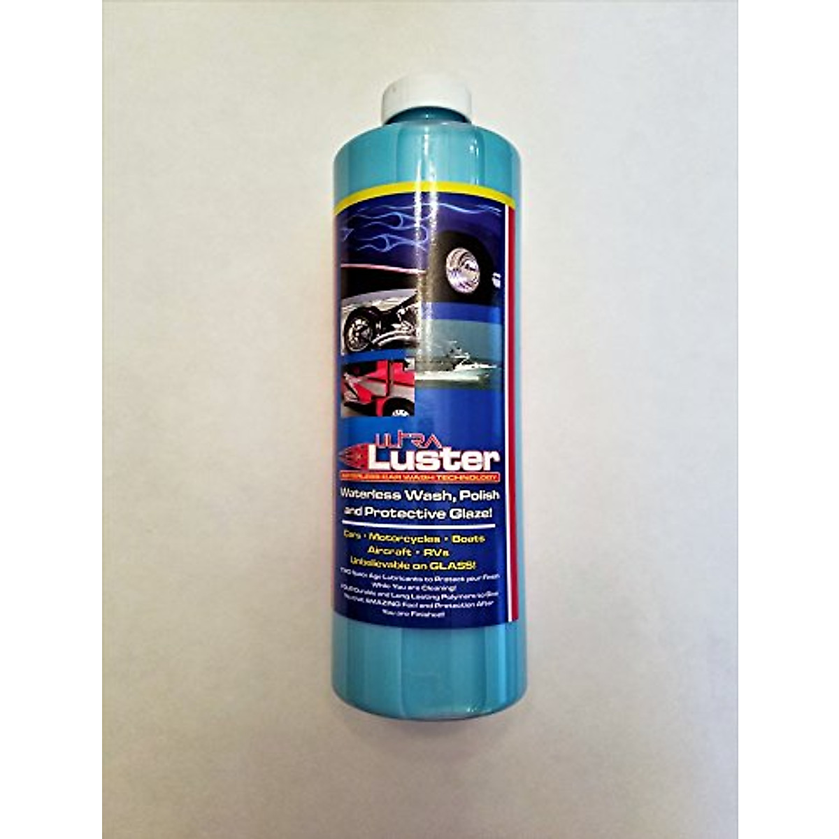 Ultra Luster Waterless Car Wash Cleans, Seals, Polishes and Protects All Paint and Glass in One Step. Simply Spray, Wipe and Buff for a Brilliant, Longlasting Shine