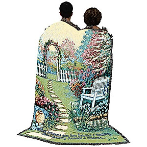 Pure Country Weavers When Someone You Love Becomes A Memory 2 Blanket by Joseph Lee - Sympathy Bereavement Gift Tapestry Throw Woven from Cotton - Made in The USA (72x54)