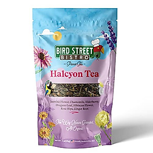 Bird Street Bistro Parrot Tea 3oz - Parakeet Food - Parrot Food & Cockatiel Food Vitamin Substitute - Bird Health Supplies - Bird Food Parrot Tea - Bird Food Topper