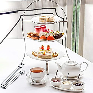 Gejoy 12 Pieces Sugar Tongs Ice Tongs Stainless Steel Mini Serving Tongs Appetizers Tongs Small Kitchen Tongs for Tea Party Coffee Bar Kitchen (Silver Curved Tip)