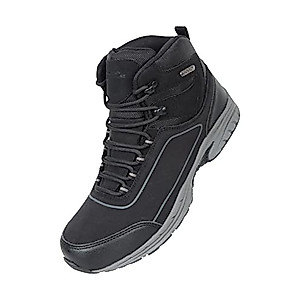 Mountain Warehouse Ramble Mens Waterproof Softshell Walking Boots Charcoal 9 M US Men