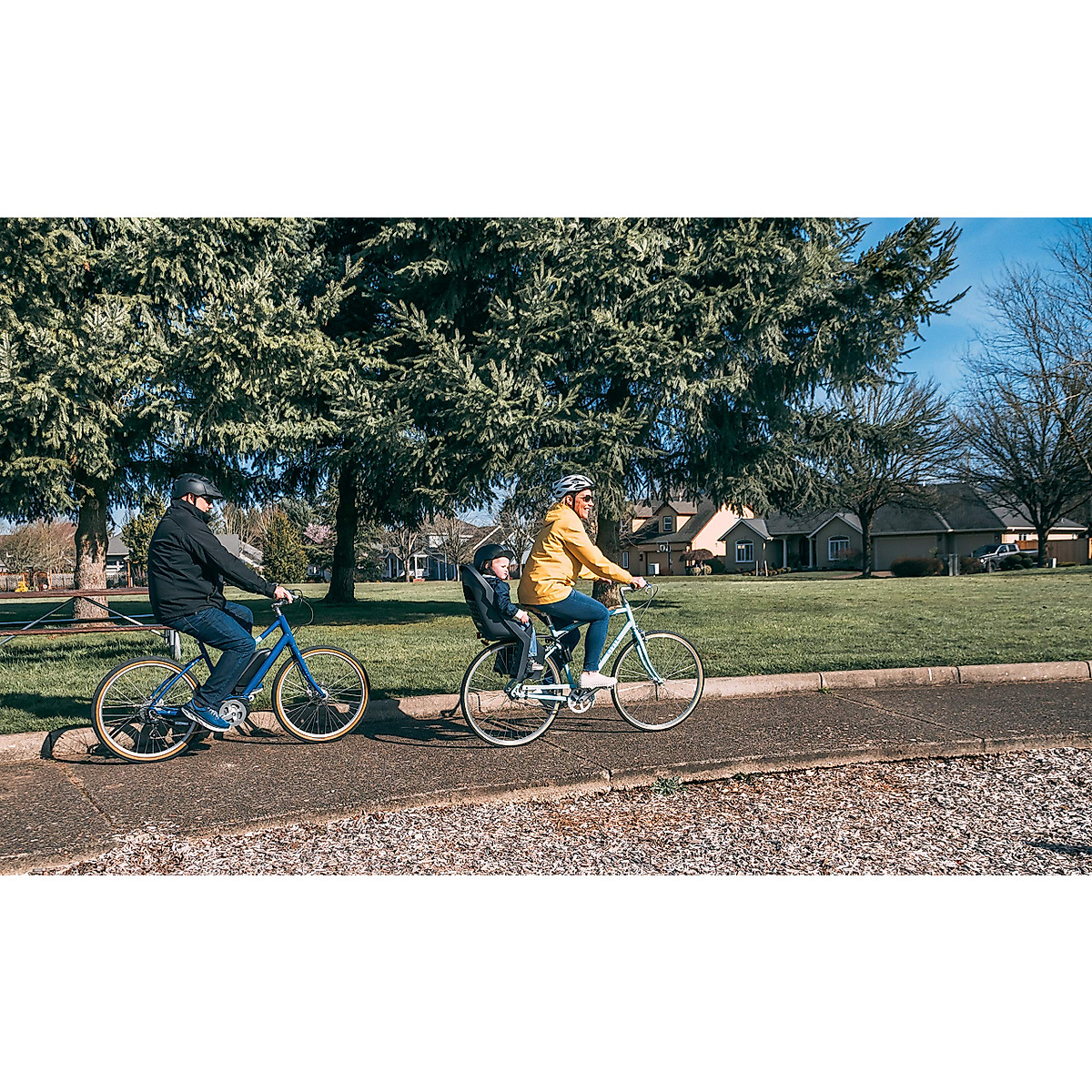 Burley Dash® FM Child Bike Seat, Black/Grey, FM - Frame Mount