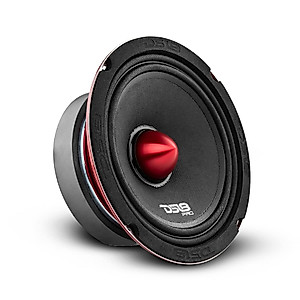 DS18 EN6P Universal Speaker Pods Bundle - 1 Set Left & Right Kick Panel + 2X 6.5 Midrange Speakers with Bullet + 2X 1 Super Bullet Tweeters - Great for Slingshot, SXS, Motorsports & ATV/UTV