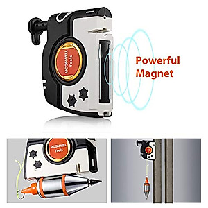 MOONWELL Pro Plumb Bob with String (8m/26ft 450g/15oz)