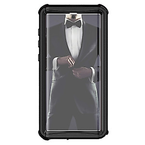 Ghostek Nautical Waterproof Galaxy Note 10 Case with Screen Protector Super Rugged Extreme Heavy Duty Protection Tough Full Body Underwater Watertight Seal for 2019 Galaxy Note 10 (6.3 Inch) - (Black)