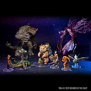 WizKids Games D&D Icons of The Realms: Spelljammer Adventures in Space - Booster (Set 24) Miniatures, Randomly Assorted, Dungeons & Dragons, Small