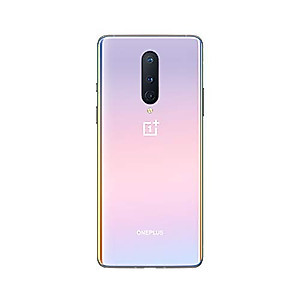 OnePlus 8 (5G) Dual-SIM IN2013 128GB/8GB RAM (GSM + CDMA) Factory Unlocked Android Smartphone (Interstellar Glow​)- International Version