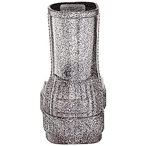 UGG Women's DRIZLITA Rain Boot, Glitter Grey, 9