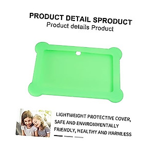 Hemobllo Inch Tablet Kids Tablet Kids pad Kids Tablet Childrens Tablet Children's Tablet Children Tablet WiFi Children's mat Computer Green Tablet