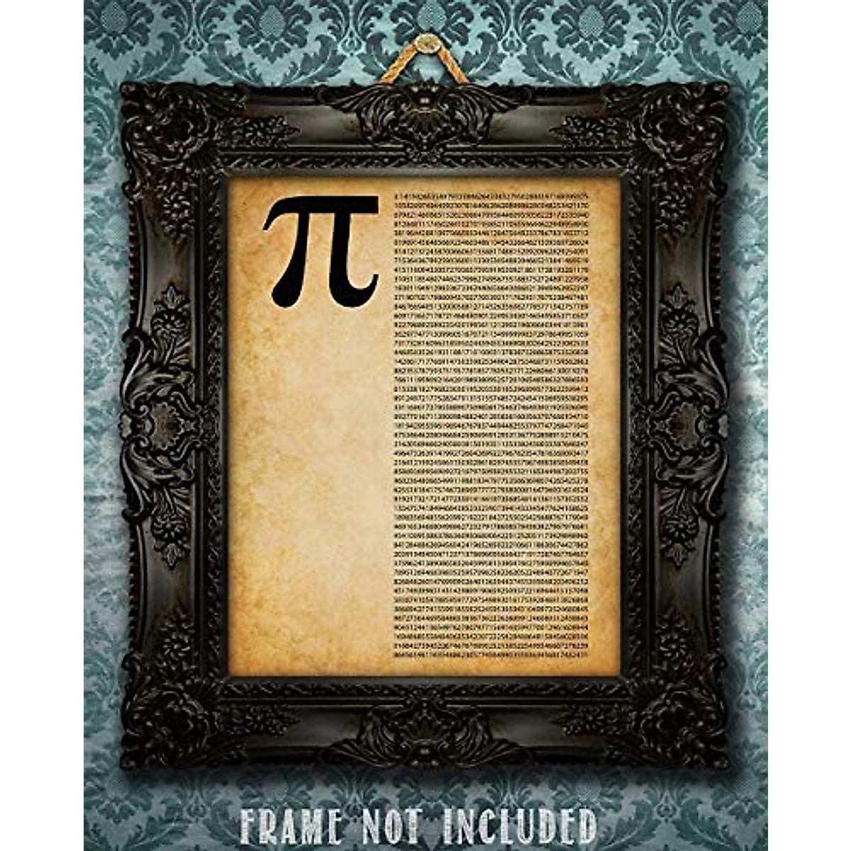 Math Art Prints - Pi - 11x14 Unframed Print - Classroom Wall Posters & Prints, Math Teacher Office Pictures For Wall, Classroom Posters High School College