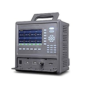 MeterTo 7 inch Color Touch Screen Multi Channel Temperature Recorder TP9000-8 Temperature Data Acquisition 8 Way AC 85VAV~265VAV DC 24VDC±10% Thermocouple K,E,R,B,N,T,E,J,S