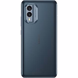Nokia X30 5G Dual-Sim 128GB ROM + 6GB RAM (GSM only | No CDMA) Factory Unlocked 5G Smartphone (Cloudy Blue) - International Version