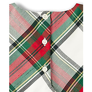 Gymboree,and Toddler Sleeveless Holdiay Dresses,Green and Red Plaid,10