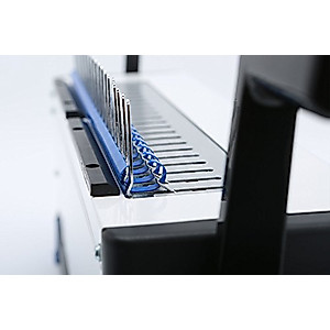 Rayson CR-12-100-M Plastic Binding Combs 1/2in. 21-Ring, 90-Sheet Capacity, Colorful Comb Binding Spines, Max. Binding A4 Size Paper (8.3"×11.7"), Box of 100
