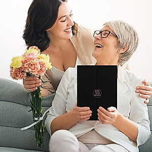 DARUNAXY Rose Gold 50th Birthday Party Decorations for Women, Happy 50th Birthday Alternative Signature Guest Book Black Pink 50 Birthday Signing Card Board Party Supplies Cheers to 50 Years Old Gift