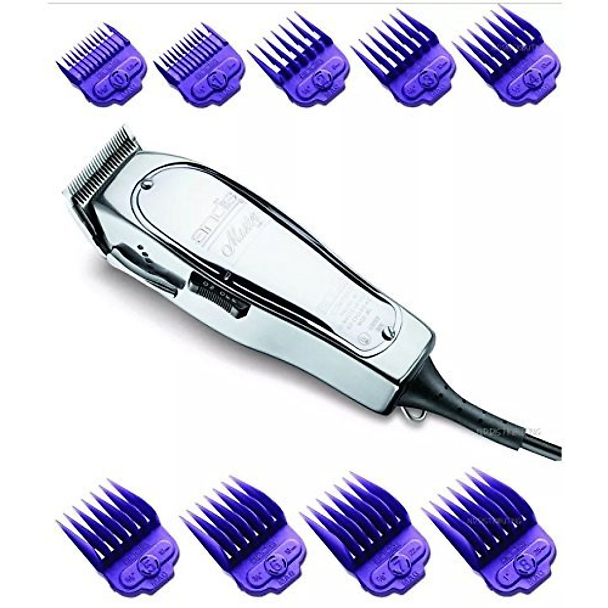 Andis Improved Master Plus 9pc Nano Attachment Barbers Choice