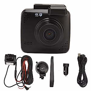 Dash Cam Front and Rear, 2K 1080P Full HD Car Dashboard Camera with 2in IPS Screen, Night, WDR, 170° Wide Angle, G Sensor, Recording, Built in WiFiAPP