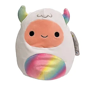 Squishmallows Kellytoy Christmas Squad 8'' Plush Doll (8'' Yuri The Yeti), SQX21-8AST-C, Multicolor