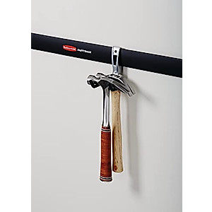 Rubbermaid FastTrack Cooler Hook, Garage Organization and Storage, Heavy Duty, Durable Locking Fit, Storage for Coolers, Cords, Ropes, Small Hoses