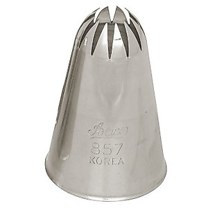 Ateco 857 Deep-Closed-Star Decorating Tube