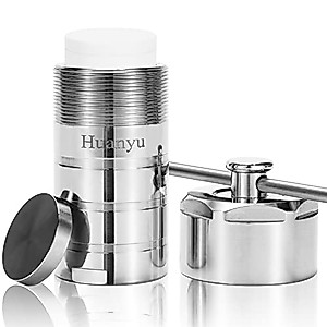 Huanyu 50ml PTFE Lined Hydrothermal Synthesis Autoclave Reactor 200℃ 3Mpa with PTFE Chamber High Pressure Digestion Tank Stainless Steel vessel Kettle for lab corrosion resistance