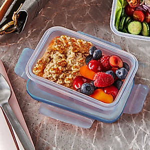 SUPREME BOX Snapware 2-Cup Total Solution Rectangle Food Storage Pyrex Glass Containers (Pack of 2)