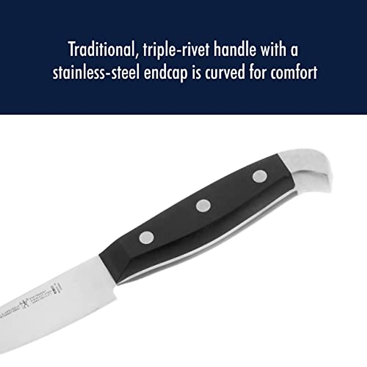 HENCKELS Statement Razor-Sharp 2-pc Chef Knife Set, German Engineered Informed by 100+ Years of Mastery, Black/Stainless Steel