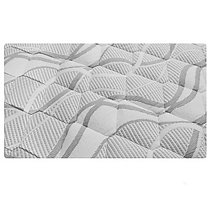 AMBEE21 Twin Memory Foam Mattress for Comfortable Sleep | Medium-Firm Comfort Level | Quilting Support, and Pressure Relief | 10 Inches Thickness Include 6 Layers with Spring