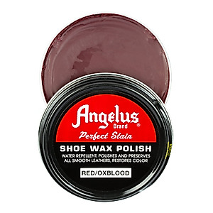Angelus Shoe Wax Polish 3oz (Oxblood)