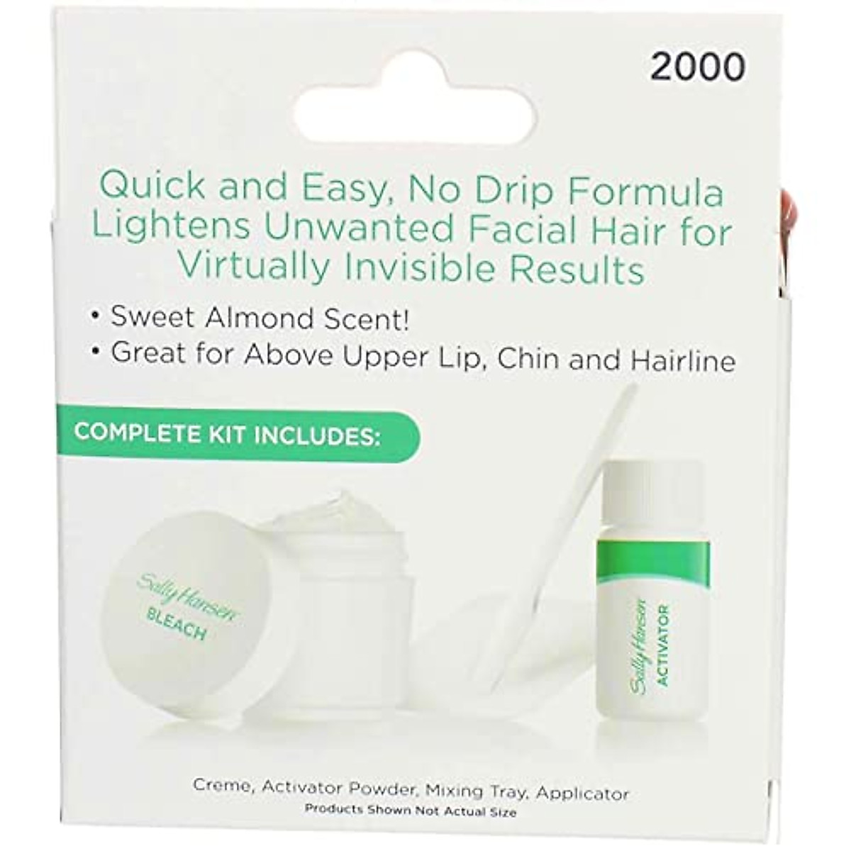 Sally Hansen Creme Hair Bleach for Face (2 Pack)