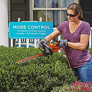 BLACK+DECKER 18-Inch Electric Hedge Trimmer (BEHT200)