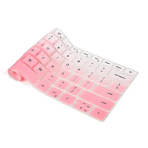 Keyboard Cover for 2023 Dell Inspiron 16 5620 5625 5630 5635 7620 7630 7635 / Inspiron 14 5430 5410 5415 5418 5420 5425 7415 7420 7425 7430 7435 / Dell Inspiron 13 5310 5320 -Ombre Pink