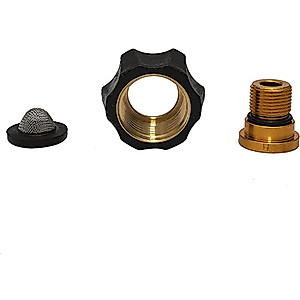 Simpson Cleaning 7112362 Water Inlet Fitting for 520002, Replacement for multipls Pressure Washer Pumps, Gold