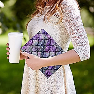 Mermaid Protective Case Compatible with IPAD 2020 AIR 4 （10.9in） Stand Case Auto Sleep/Wake Cover