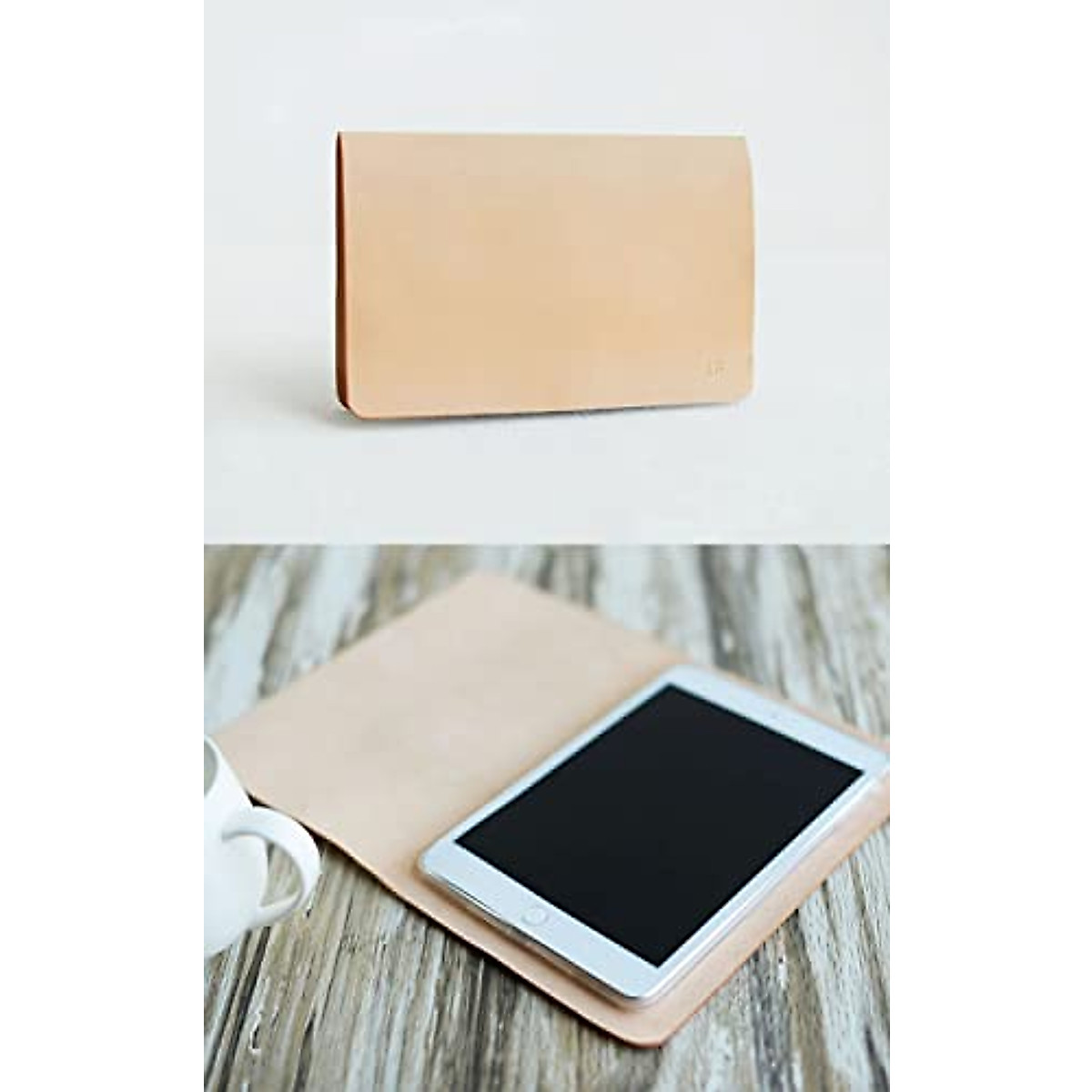 Leather iPad mini 6 Case, iPad air 4th 10.9 Case, iPad 10.2 Case, iPad Pro 10.5 Case, iPad Cover, iPad mini 4 case - 602 - Natural Tan