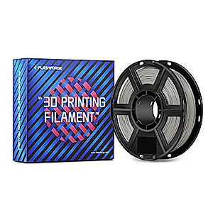 FLASHFORGE D-Series ABS 3D Printer Filament, 1.75mm (Silver), 0.5kg Spool (1.1lbs), Guaranteed Fresh, Dimensional Accuracy +/- 0.02mm, Tangle-Free, Fits Most FDM Printers [Risk-Free]