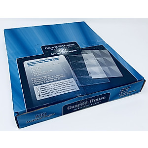 GuardHouse Shield 9 Pocket Trading / Sports / Baseball Card Pages Box of 100