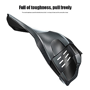 ENLEE 2PCS Bike Fenders MTB Fender Mudguards with Carbon Fiber Texture, Rear Front Mountain Mud Guard for 20/26/27.5/29 inch Bicycles