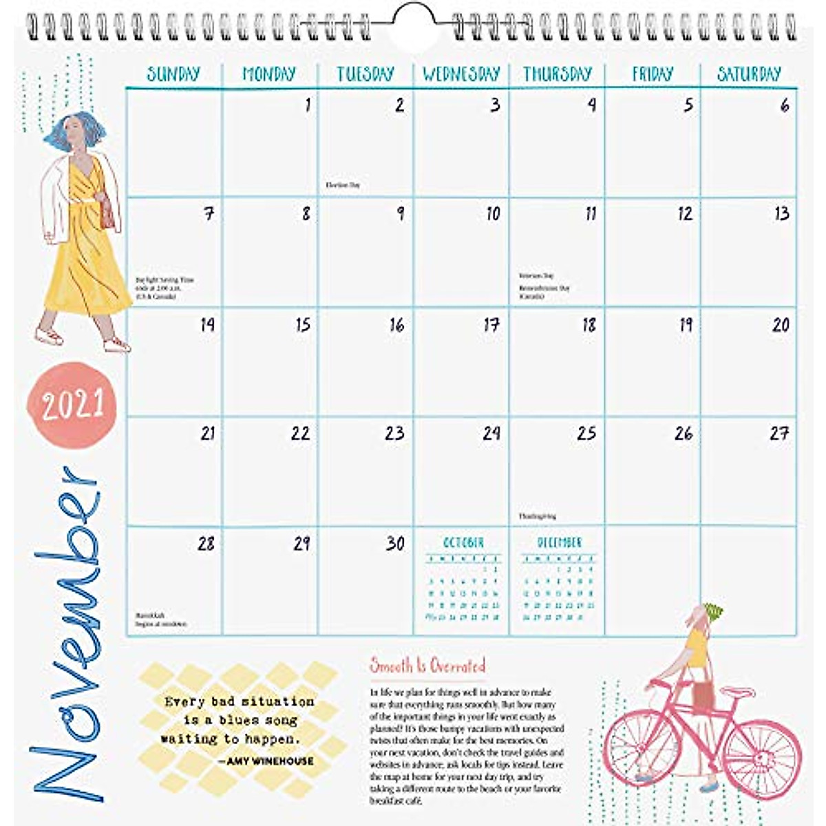 My Perfectly Imperfect Life Wall Calendar 2021: A Year of Letting Go