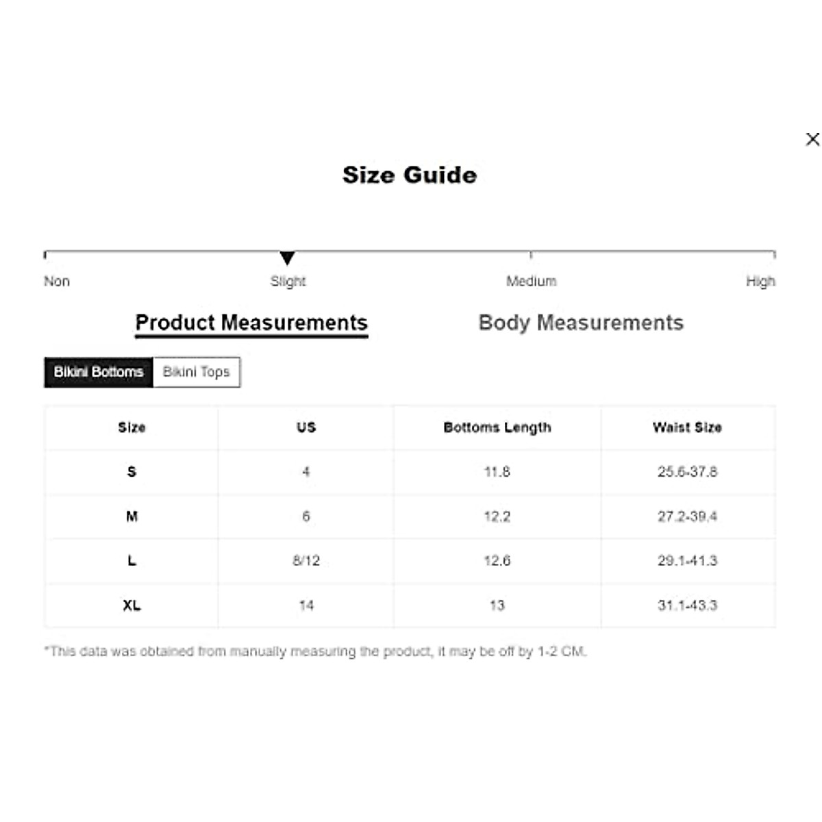 MakeMeChic Women's Ribbed High Waisted Bikini Sets Swimsuit Bathing Suit Watermelon Pink XL