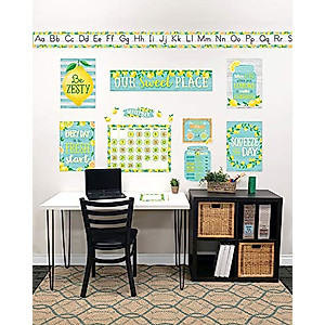 Teacher Created Resources Classroom at Home Decor Kit: Lemon Zest (TCR2088542)