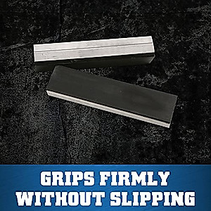 Wilton R-6 Magnefix Rubber Face Vise Jaw Pads, 6' Jaw Width (14843)