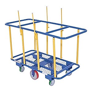 Vestil PANEL-H Horizontal Panel Cart, 2,000-lb. Load Capacity, Overall W x L x H (in.) 32-1/16 x 63-1/2 x 51-3/8,