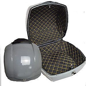 PRO-KODASKIN For Vespa GTS300 GTS 300 Rear Tail Box Pad Cargo Trunk Luggage Box Inner Container Tail Case Liner Sprint Primavera Storage Bag Protector (Upper+Bottom)