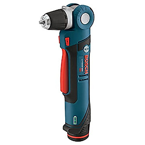 BOSCH PS11-102 12V Max 3/8 In. Right Angle Drill/Driver Kit with 2.0Ah Lithium Ion Battery