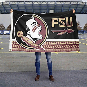 College Flags & Banners Co. Florida State FSU Noles 3x5 Banner Flag
