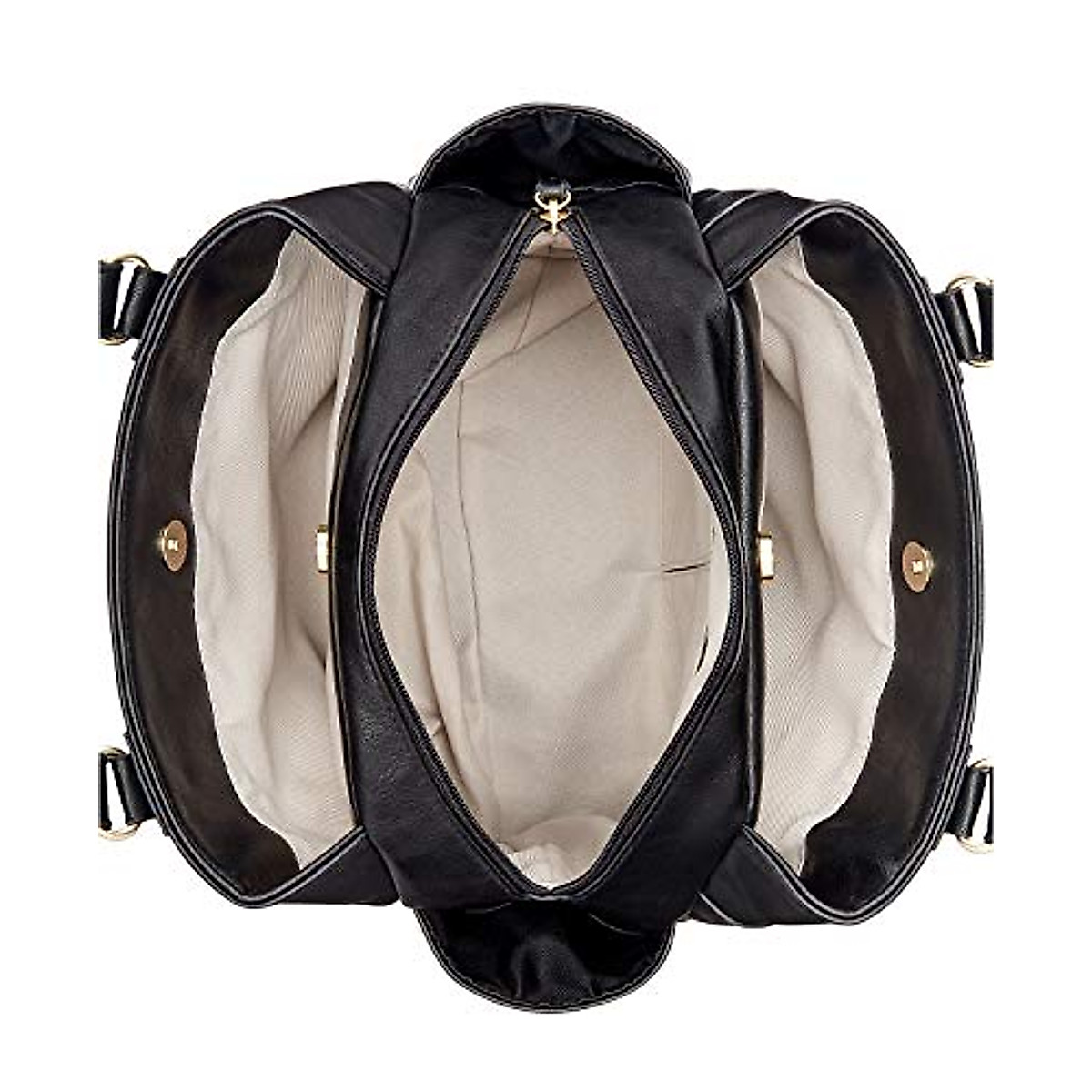 INC Riverton Satchel Black