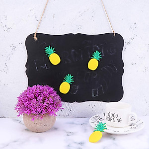 Garneck Refrigerator Magnets 10pcs Fridge Magnets Fruit Refrigerator Magnet Sticker Office Magnet Fruit Fridge Magnet (Pineapple) Cute Fridge Magnets